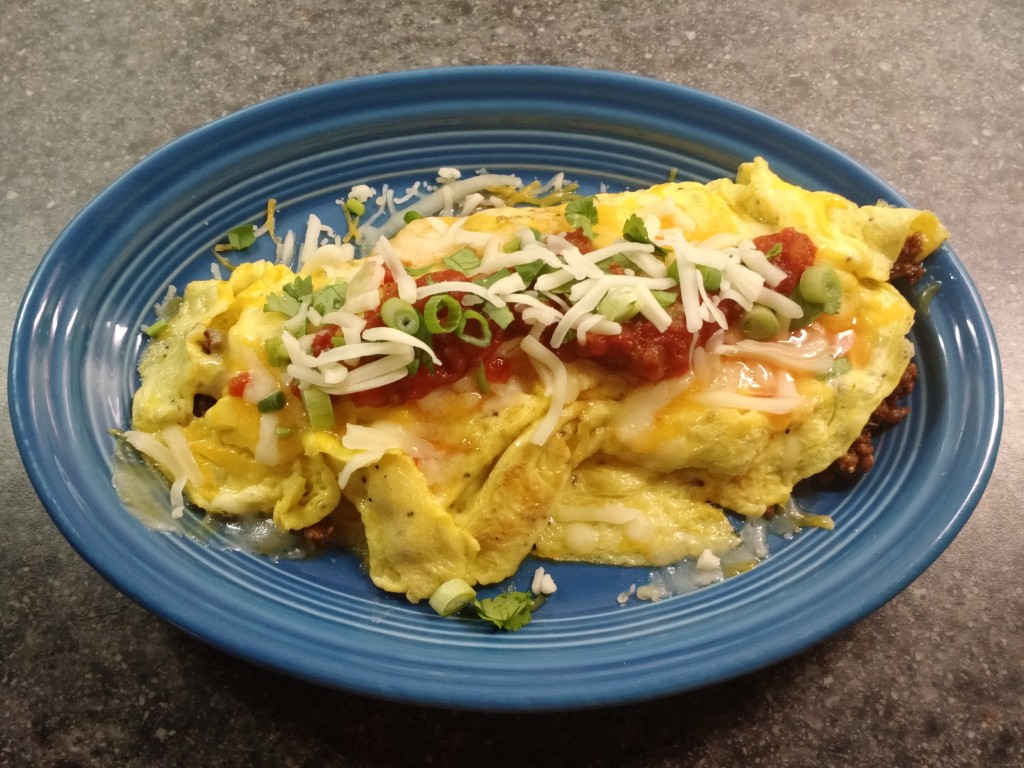 Taco Omelette – Cheryl's Recipes